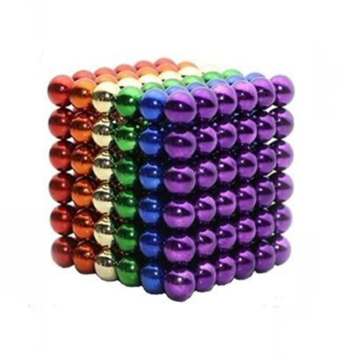 216 Pieces Magnetic Rainbow Colour Balls - 5mm | Shop Today. Get it ...