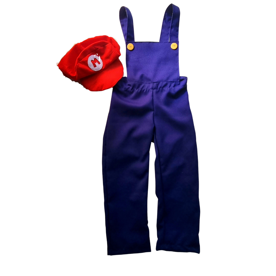 Unisex Blue Super Mario Costume | Shop Today. Get it Tomorrow ...