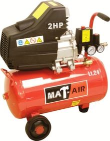 Compressor Matair 1.5Kilowatt/2Horse Power 24l 220 Volt Direct Drive ...