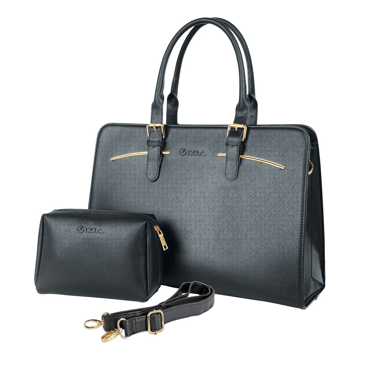 VIZIA Grand Luxe Faux Leather Ladies Laptop Bag | Handbag | Shop Today ...