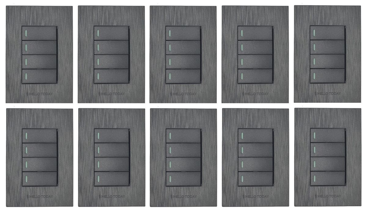 Hello Today 4 Lever Light Switch - 10 Pack | Shop Today. Get it ...
