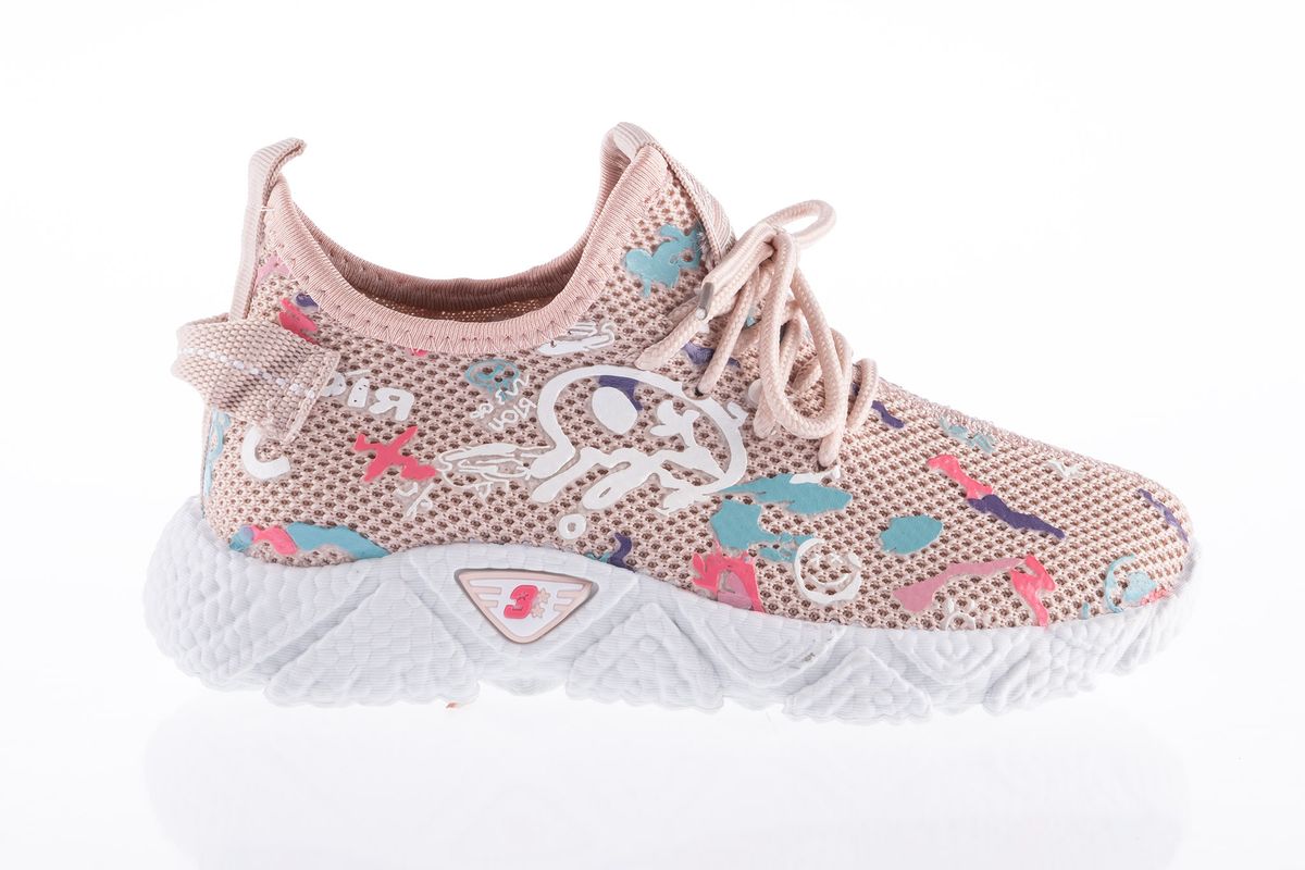 3-Stars Authentic Sport-Toddler/Kid's Memory Foam Micha Print Sneakers ...