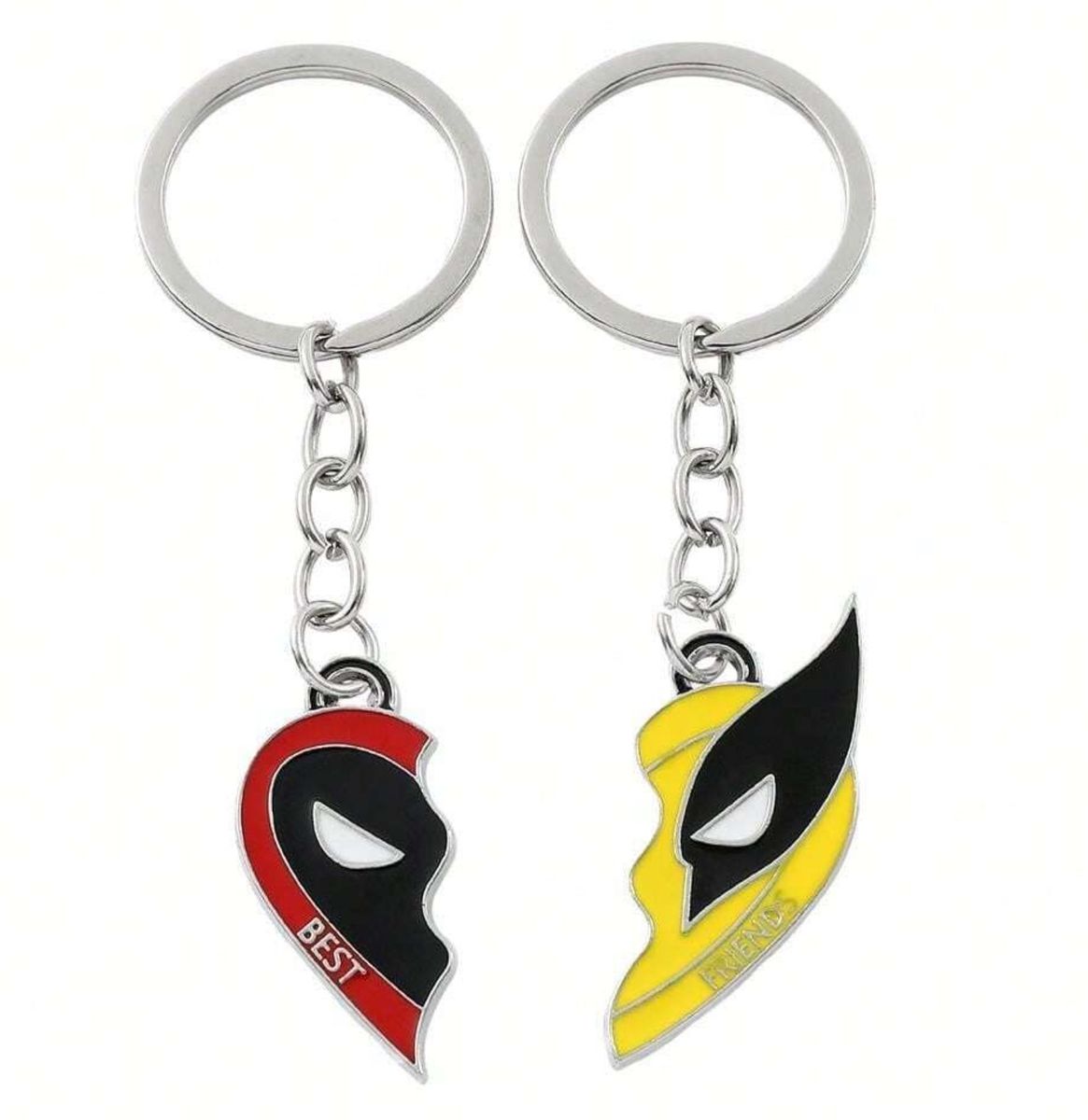 Deadpool and Wolverine Friendship Keyrings | Shop Today. Get it ...