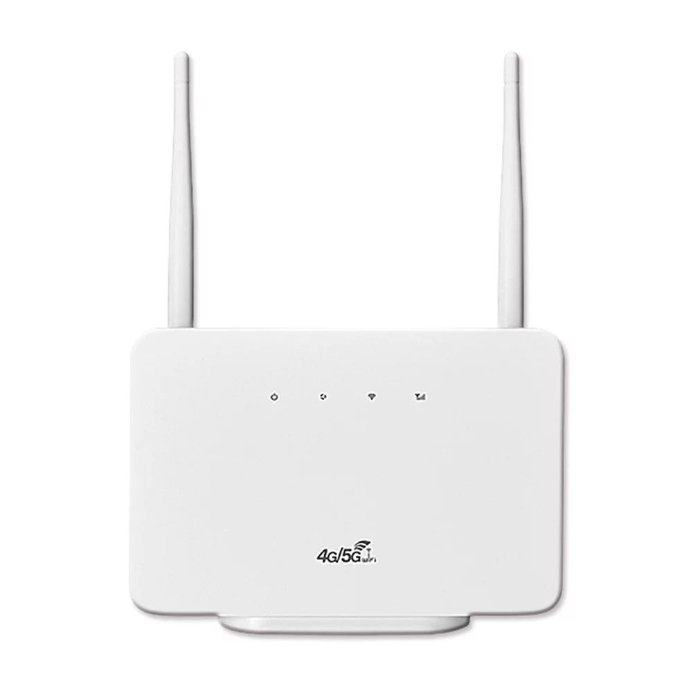 4G LTE Wi-Fi Home Router & SIM Slot & LAN Port Portable CPE Internet ...