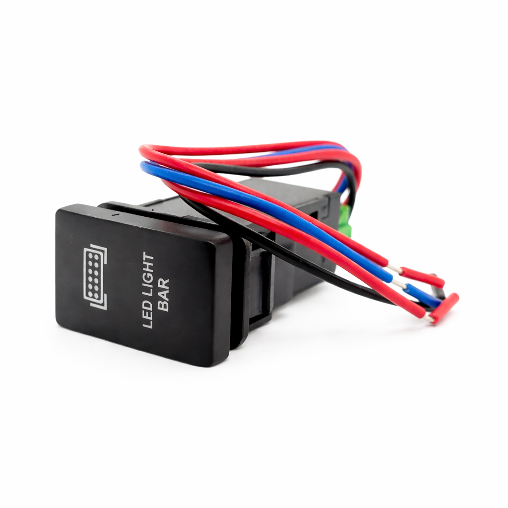 12V LED Light Bar Rocker Switch - Universal On/Off Dash Switch | Shop ...