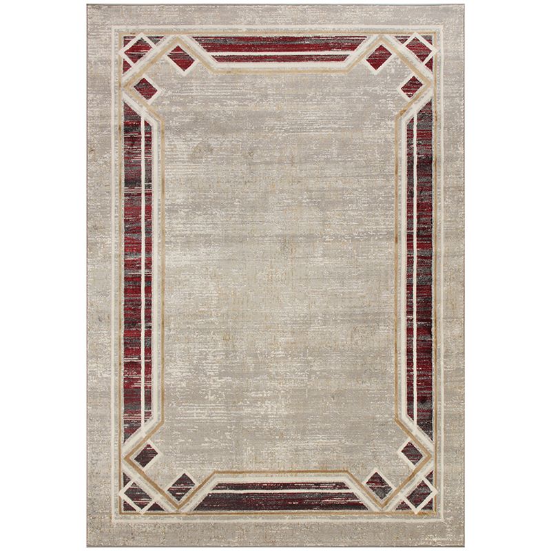 Star Modern Grey Wine Frame Rug | Shop Today. Get it Tomorrow ...