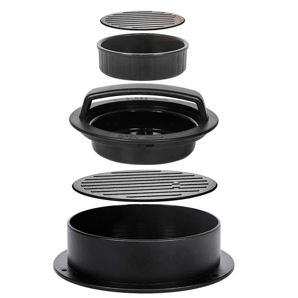 Kitchen Non Stick Press Patty Mould 5 Piece Homemade Burger Stuffer ...