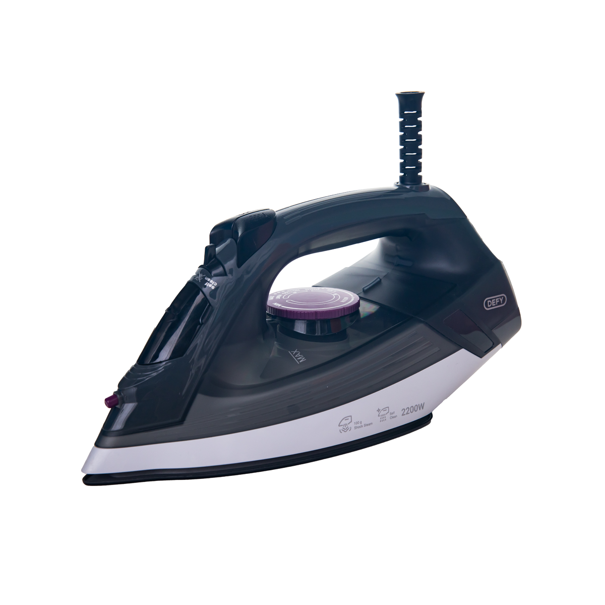 Defy 2200w Ceramic Non-Stick Steam Iron Black/Grey SI2322CX | Shop ...