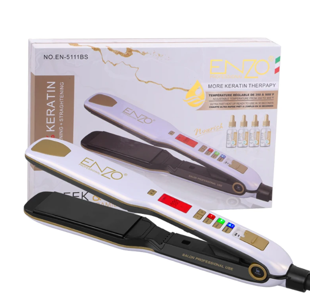 ENZO Professional Hair Straightener Flat Iron | Shop Today. Get it ...