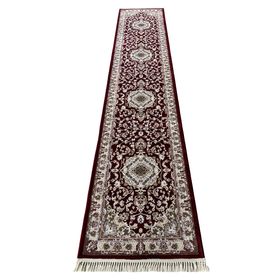 Persian Elegant Maroon & Beige Runner/Rug - 400 x 80 cm | Shop Today ...