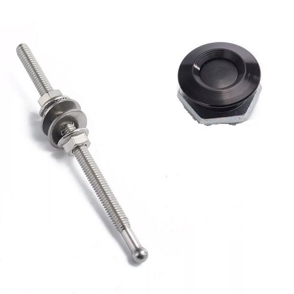 Push Button Black Billet Hood Quick Pin Lock Latch | Shop Today. Get it ...