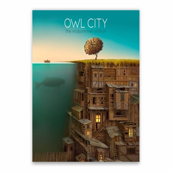 Owl City The Midsummer Station Album Poster - A1 | Shop Today. Get it ...