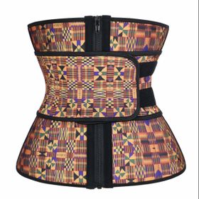 High-Quality African Print Waist Trainer / Cincher Single Belt | Shop ...