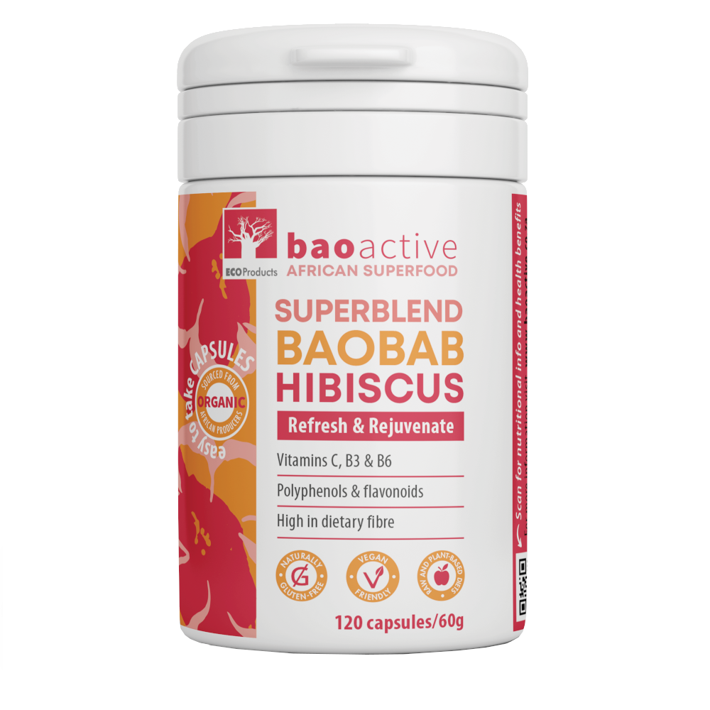 BaoActive - Baobab Hibiscus Superblend Capsules 120c | Shop Today. Get ...
