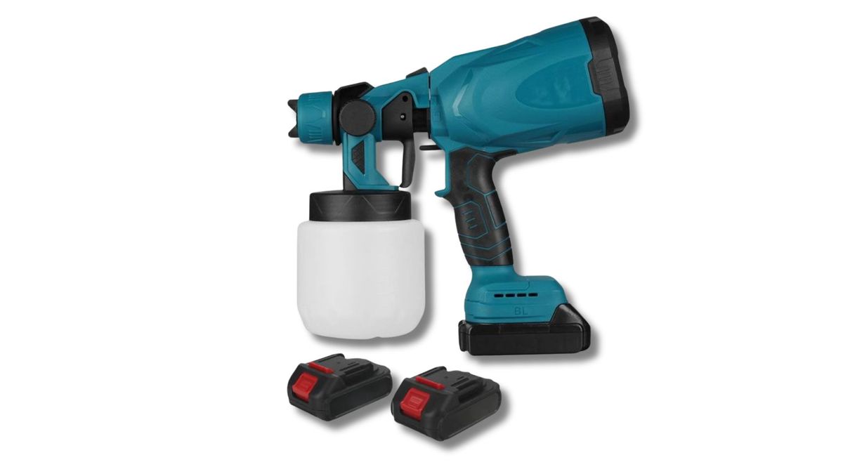 Rechargeable Cordless Automatic Electric Paint Power Spray Gun | Shop ...