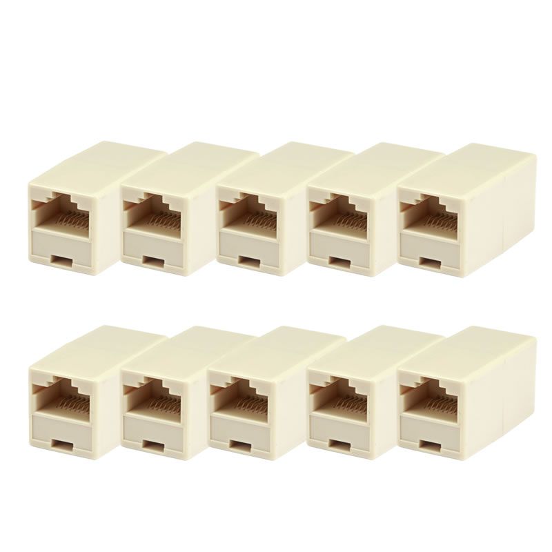 Set Of 10 Telephone RJ11 Modular Adapters | Shop Today. Get it Tomorrow ...