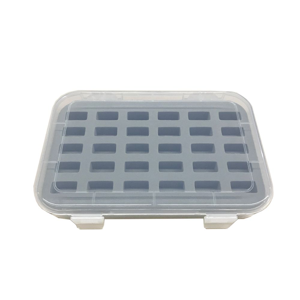 30 Slot Home Sewing Machine Bobbins Storage Box Bobbins Organizer ...
