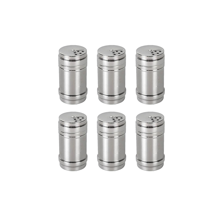 Stainless Steel Spice and Seasoning Shaker - 6 Pack | Shop Today. Get ...