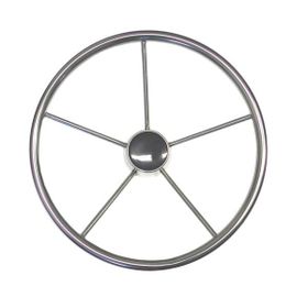Marine Grade Steering Wheel - 316 Stainless Steel, 380mm Diameter ...