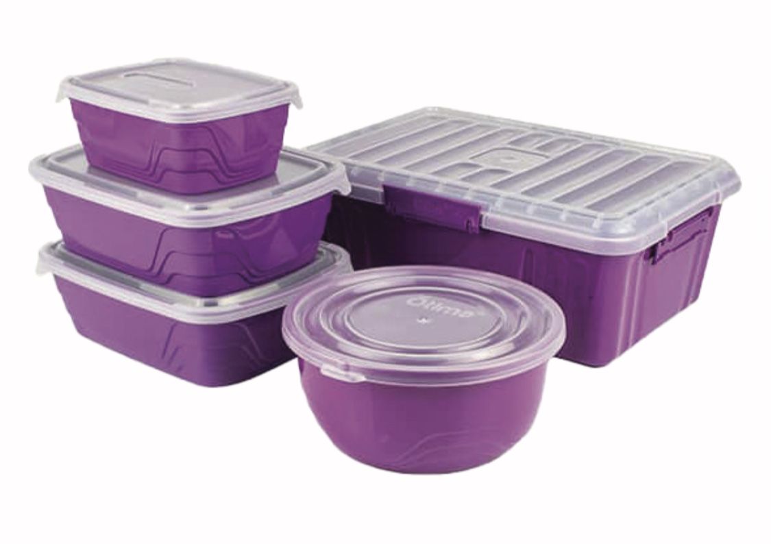 Lunch Box Set 5 Piece Colours May Vary | Shop Today. Get it Tomorrow ...