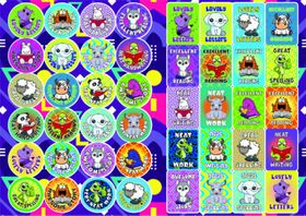 Redfern -Literacy Reward Stickers -44 Stickers | Buy Online in South ...