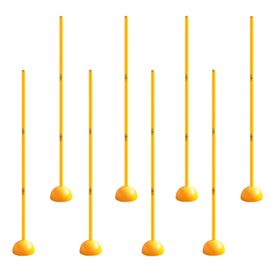 Pet Sport Fitness Training Detachable Agility Pole & Dome Base - Set Of ...