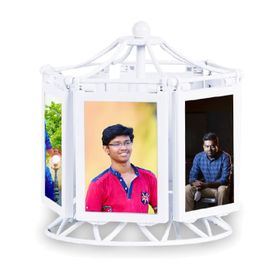 Photo Ferry Music Rotating Wheel Photo Album - White | Shop Today. Get ...