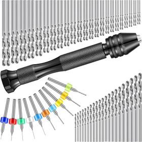 95 Pieces Hand Drill Bits Set, Black Pin Vise Hand Drill | Shop Today ...