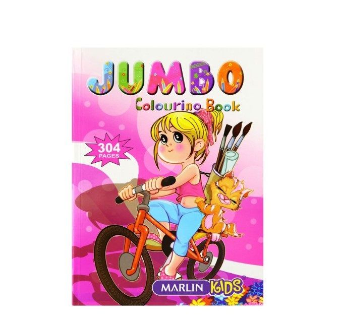 Marlin Kids - Jumbo Colouring Books 304 Page (Pack Of 5) | Shop Today ...