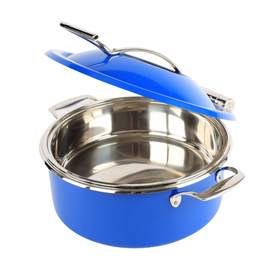 Induction Buffet Pot- Blue (325x170mm) | Shop Today. Get it Tomorrow ...