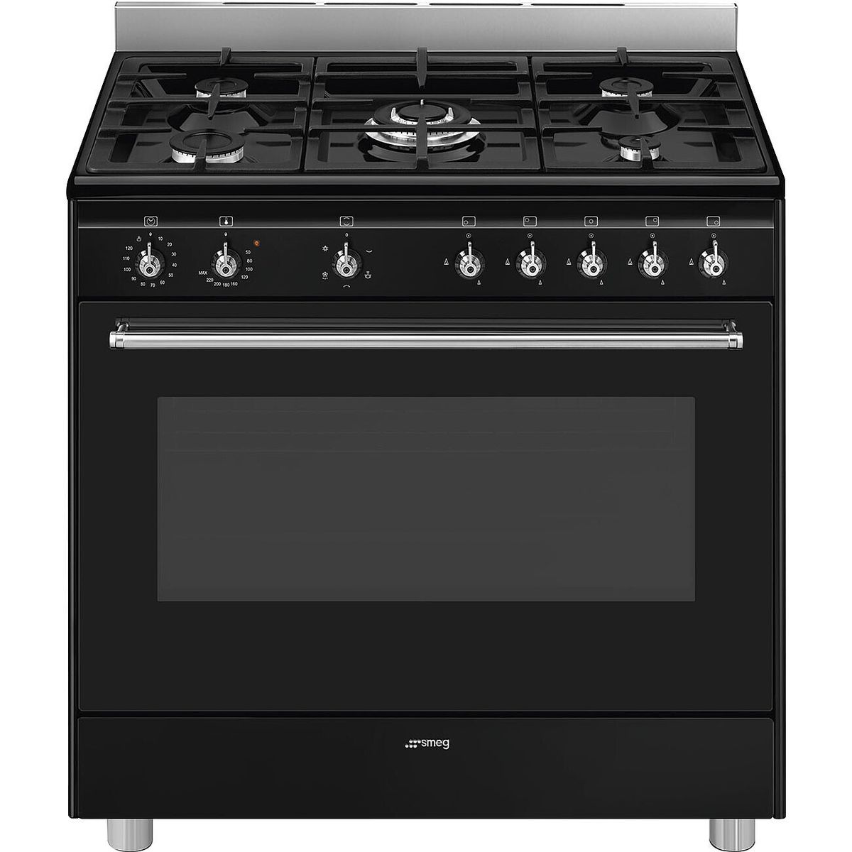 Smeg SSA91GG 90cm Concert Cooker Full Gas 5 Burner | Shop Today. Get it ...
