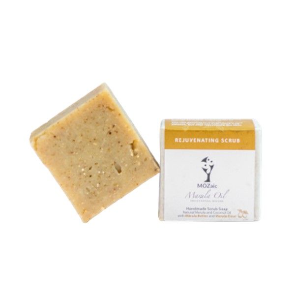 MOZaic- Rejuvenating Scrub-Coconut & Marula Oil & Butter Handmade Soap ...