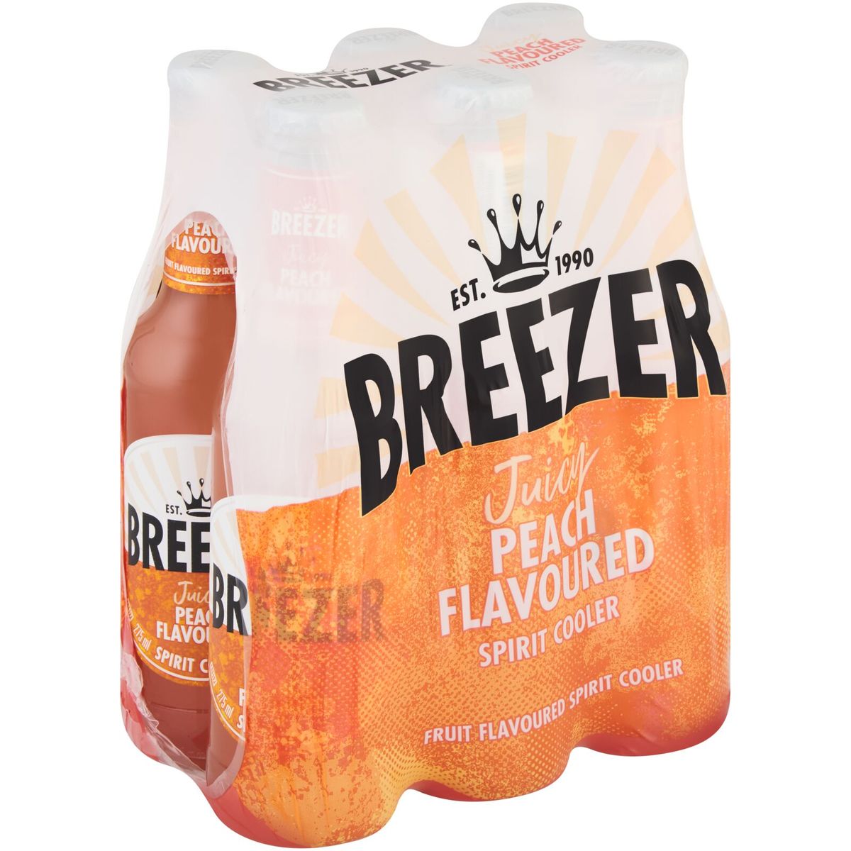 Breezer Peach 6 x 275ml NRB | Shop Today. Get it Tomorrow! | takealot.com