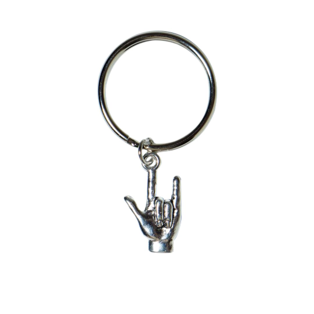 ASL/Sign Language "I Love You" Hand Symbol Keychain - Gift Idea | Shop ...