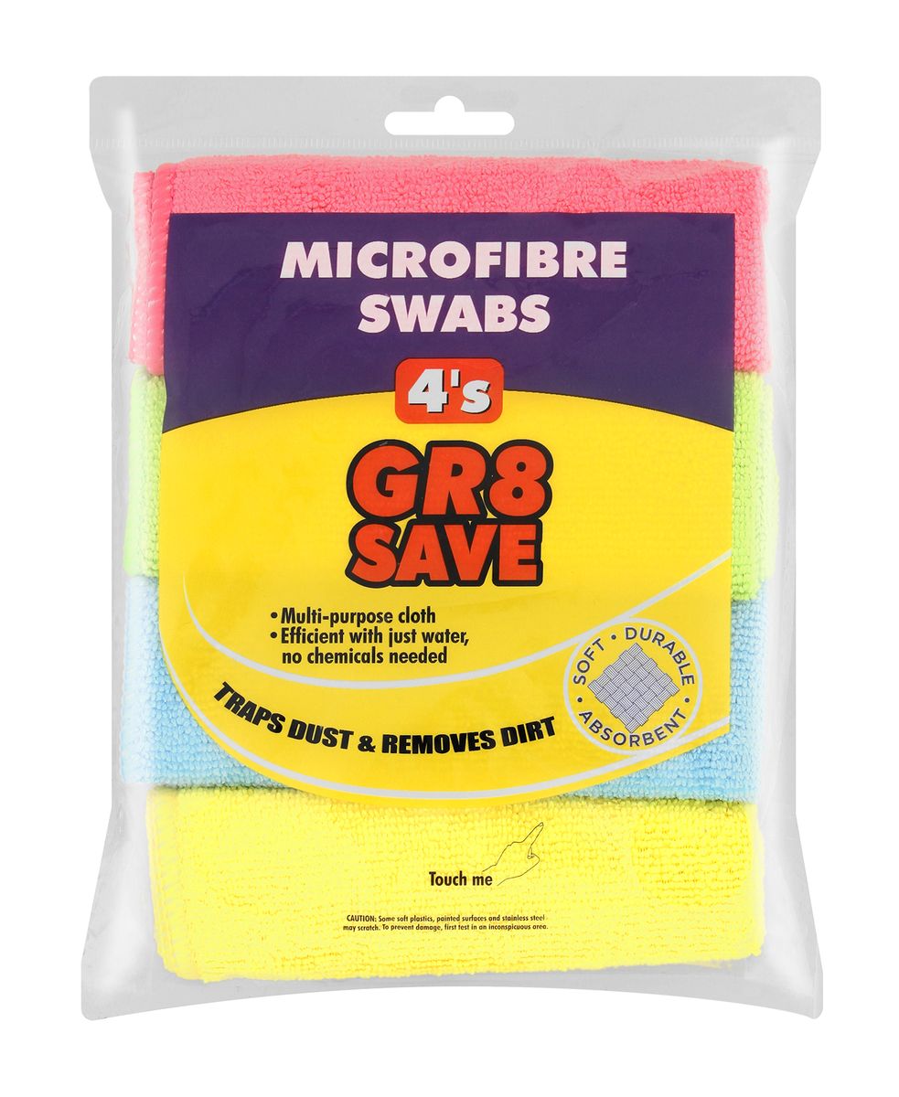 GR8 Save Microfibre Swabs | Shop Today. Get it Tomorrow! | takealot.com