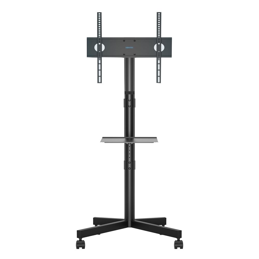 Bontec Mobile Cart Trolley TV Stand 23 60 Height Adjustable 25kg