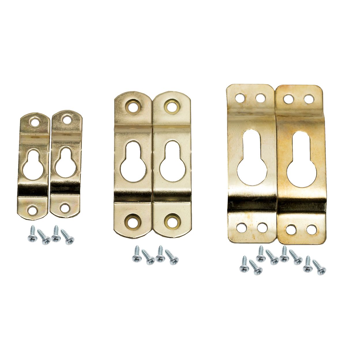 Key Hole Hanger - Framing / Mirror Hooks - Mix Set of 3 - Little Finds ...