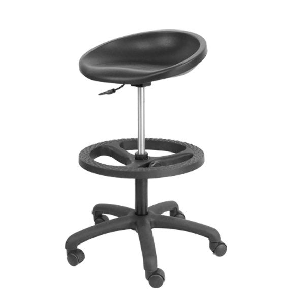 Stool Chair Pebble : Industrial, Cashier, Salon Stool Chair ...