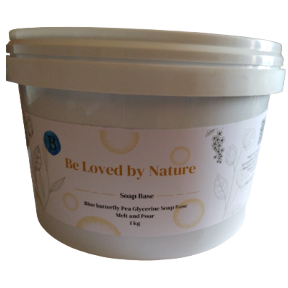 Be Loved by Nature Melt & Pour Blue Butterfly Pea Soap Base (DIY Batch ...