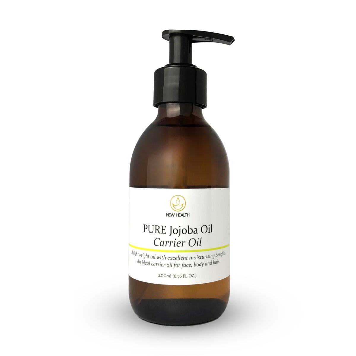PURE Jojoba Oil - 200ml Carrier Oil with Dispenser Pump | Shop Today ...