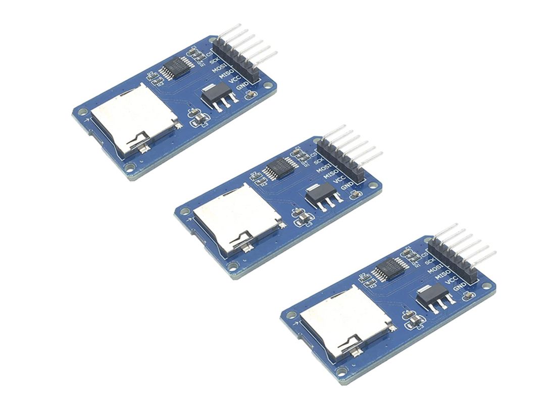 Robotico Micro SD TF Card Adapter Reader Module 6 Pin (3pcs) | Shop ...