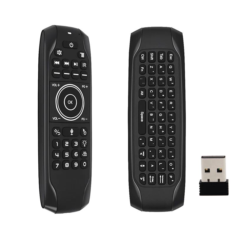 Universal G7 Air Mouse Remote, Voice, mini Keyboard, Gyro, IR, B3526 ...
