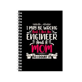Engineer And A Mom Notebook Engineer Gift Idea A5 Notepad 139 | Shop ...