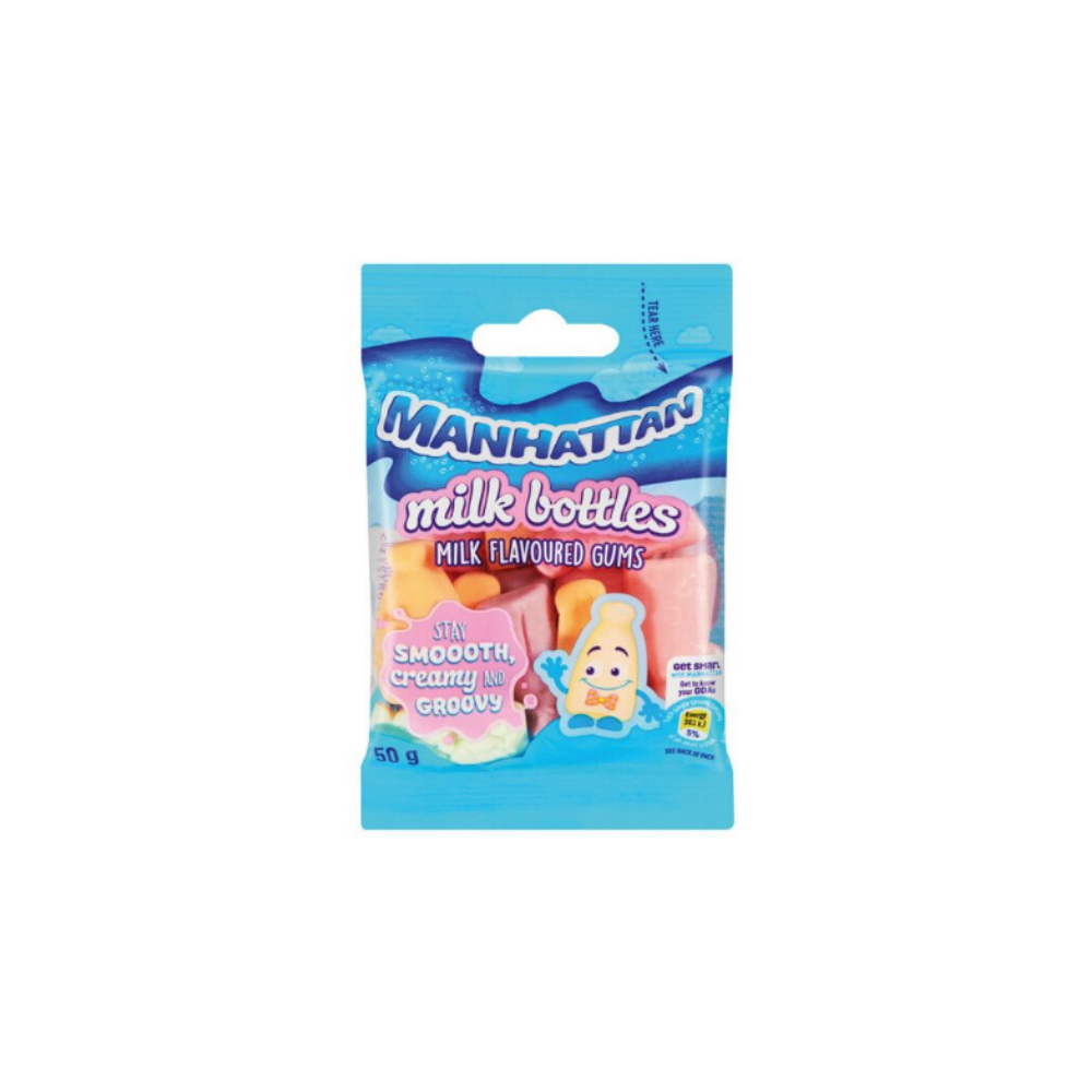 Manhattan Mini Milk Bottles 50g - 24 Pack | Shop Today. Get it Tomorrow ...
