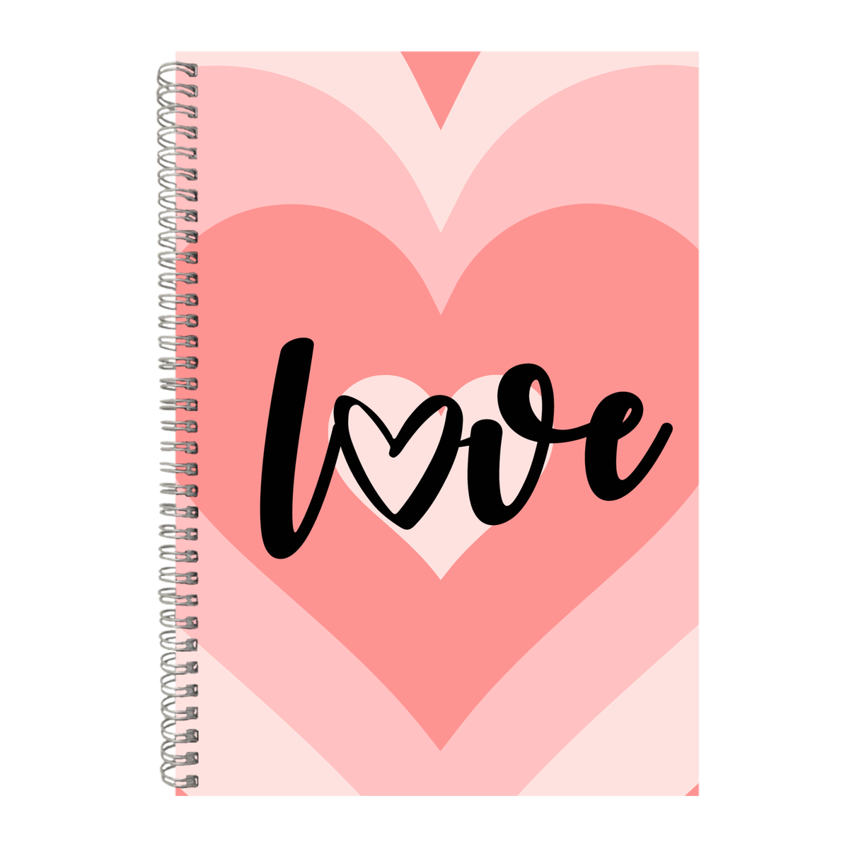 Valentines Day 8 A4 Notebook Pad with Lines Graphic Design Present 022 ...