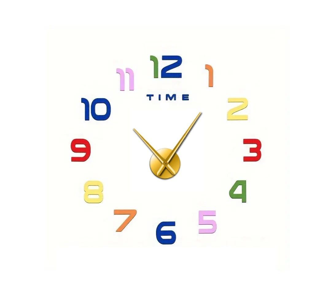 DIY Vibrant Acrylic Clock | Shop Today. Get it Tomorrow! | takealot.com