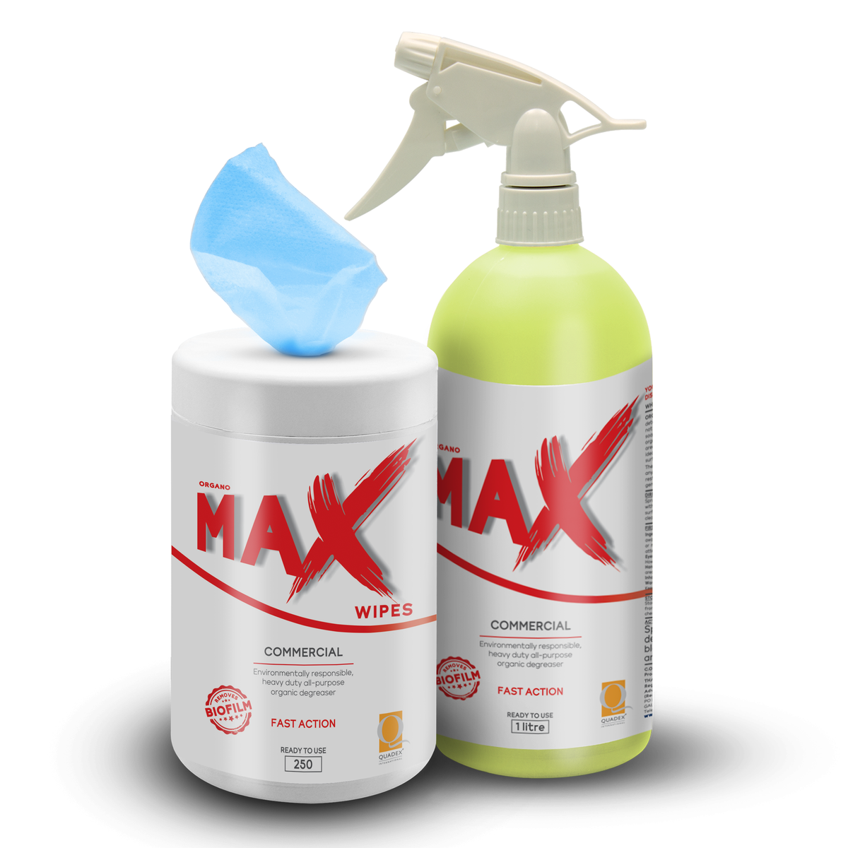 OrganoMax Spray & Wipes Organic Degreaser Stain Remover | Shop Today ...