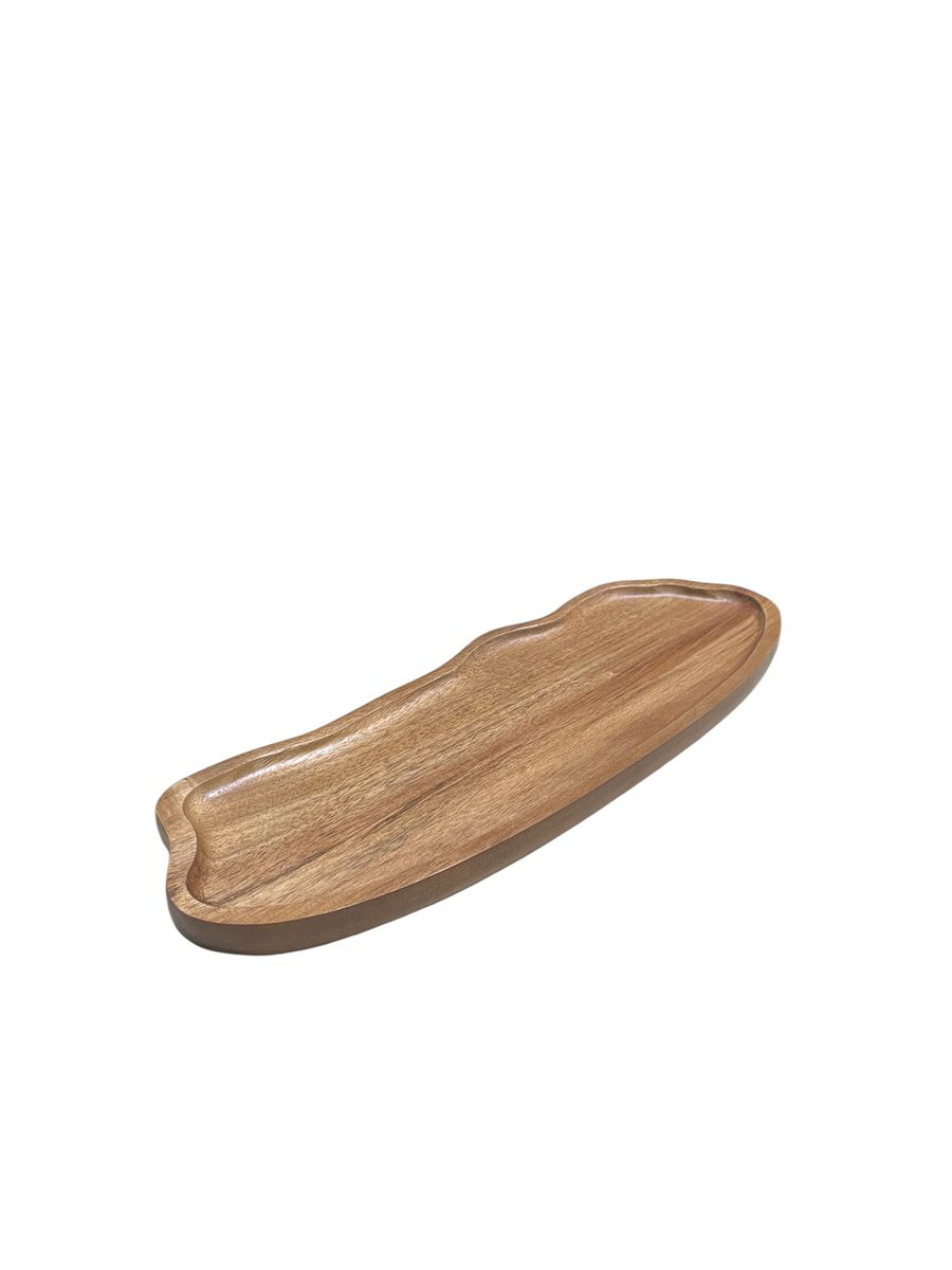 Rustic Wooden Multipurpose Snack & Dessert Plate - Cloud Shape | Shop ...