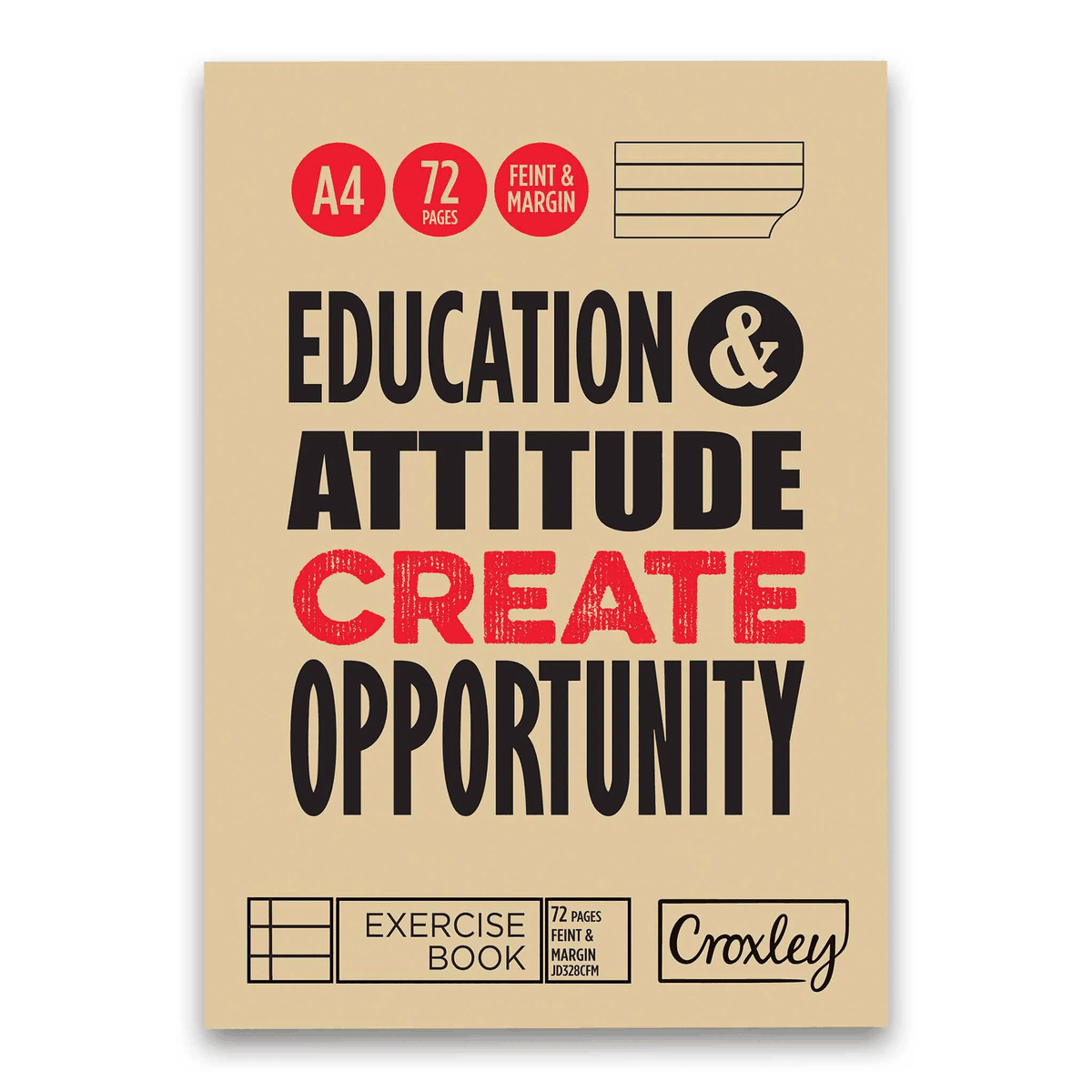 Exercise Book Feint & Margin A4 - 72 Pages x 2 | Shop Today. Get it ...