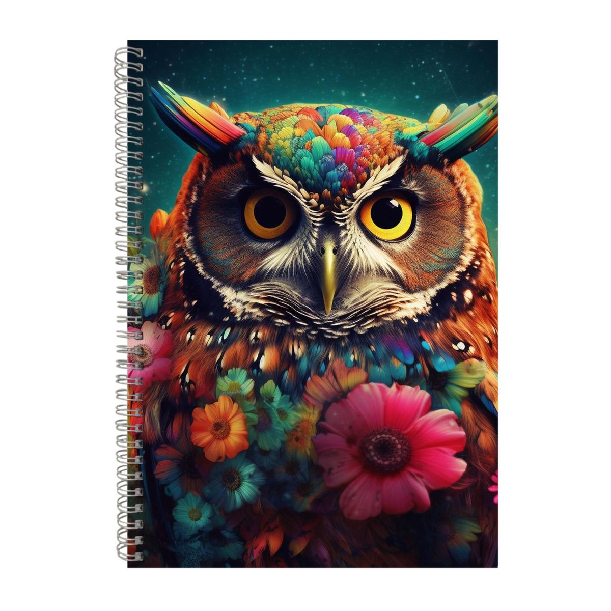 OWL Notebook Animal Gift Idea A4 NotePad 115 | Shop Today. Get it ...